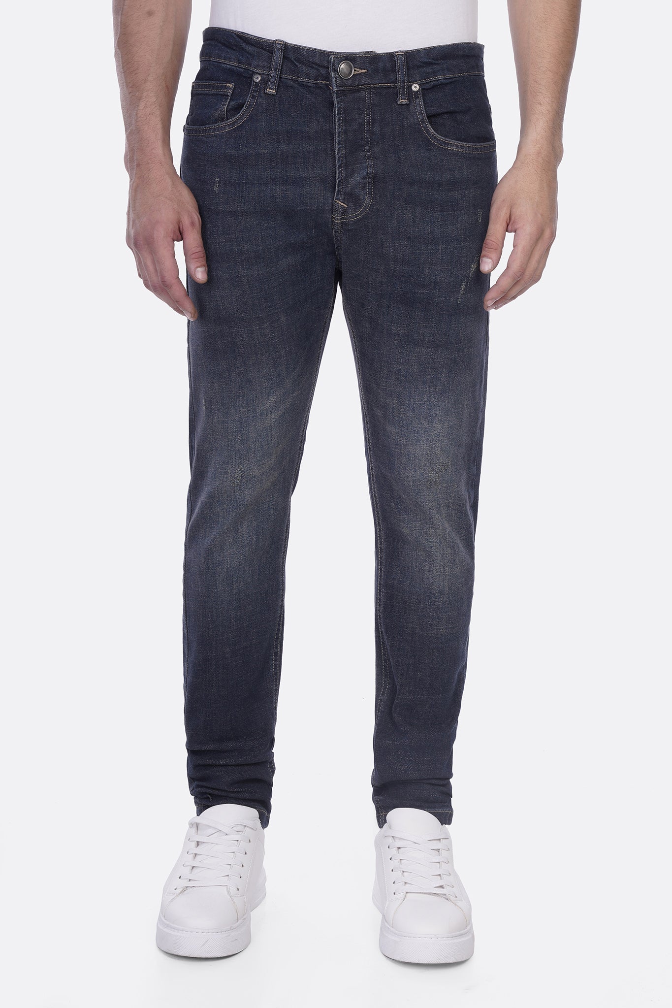 Fashion Slim-Fit Denim Pants – Contemporary Style – KAZARY